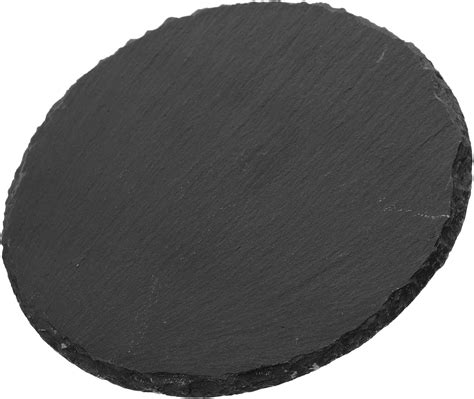 Bestoyard Round Natural Plate Versatile Solid Stone Dish