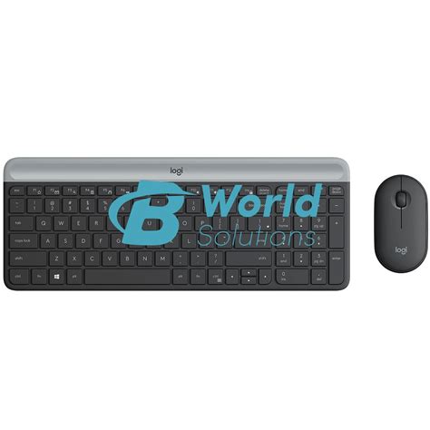 Logitech Mk470 Slim Wireless Keyboard And Mouse Combo Bworld Solutions