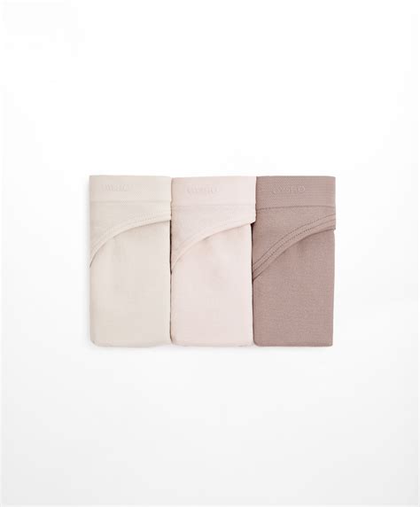 3 Seamless Soft Touch Brazilian Briefs Oysho Thailand
