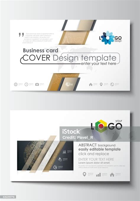 명함 템플릿 커버 디자인 템플릿 간편연결 편집 가능한 맹검액 추상적임 개념에 대한 스톡 벡터 아트 및 기타 이미지 개념 개념과 주제 과학 Istock