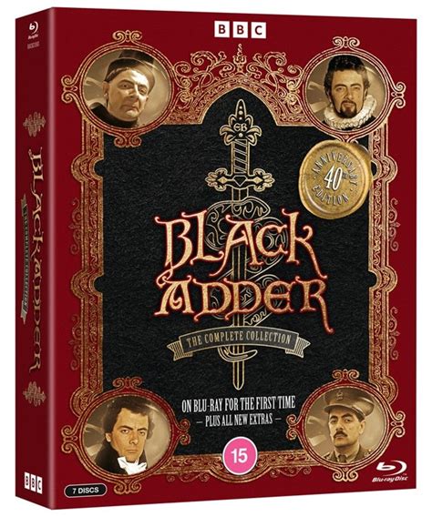 Blackadder The Complete Collection Blu Ray Box Set Free Shipping