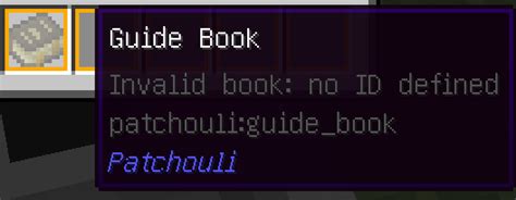 Bug Cyclic Guide Turn To A Patchouli Guide Book · Issue 1836 · Lothrazarcyclic · Github
