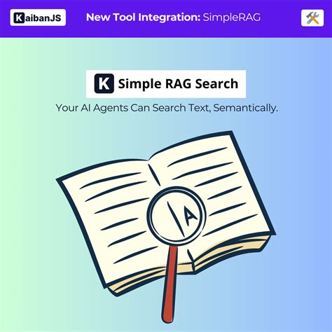 Unleashing The Power Of Simple Rag Search Tool In Kaibanjs Enhancing Ai Agents For Knowledge