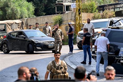 Us Embassy In Beirut Targeted With Gunfire The New York Times