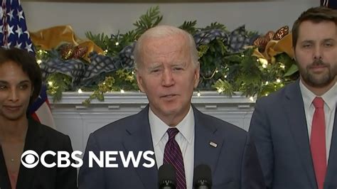 President Biden Celebrates Slowing Inflation As He Prepares To Sign New