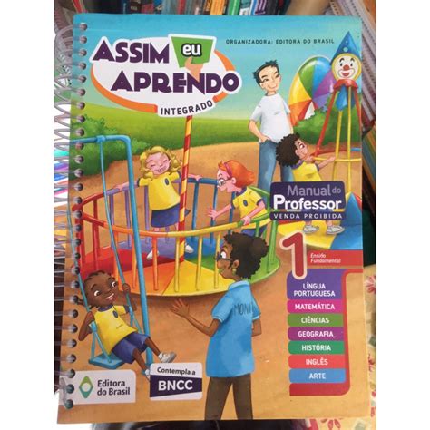 ASSIM EU APRENDO INTEGRADO 1 Ano PROFESSOR Shopee Brasil