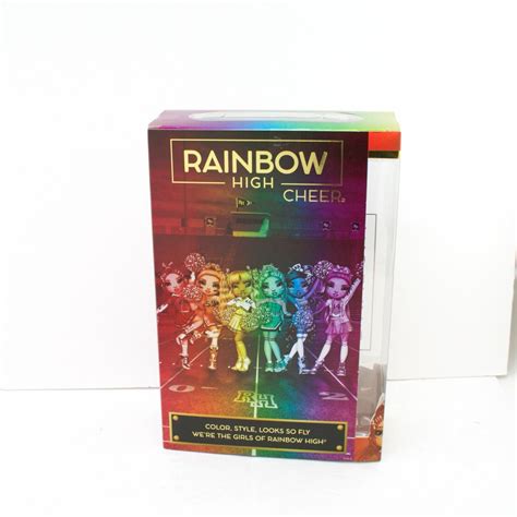 New Rainbow High Cheer Skyler Bradshaw Blue Cheerleader Fashion Doll