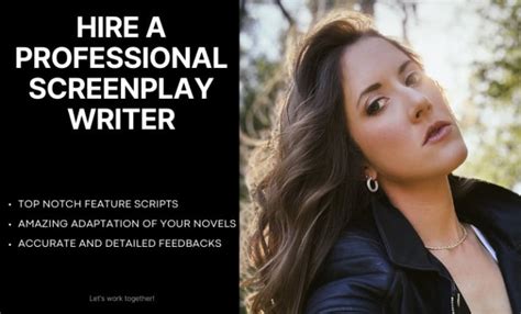 Be Your Pro Scriptwriter For Movie Scripts Screenplay Adaptation Scriptwriting By Rose Febland