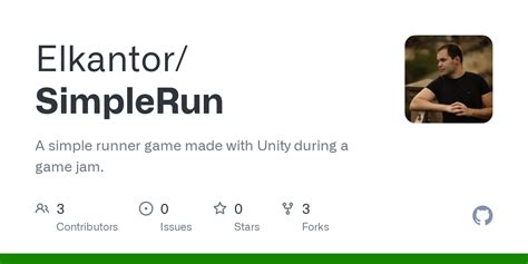 Github Elkantor Simplerun A Simple Runner Game Made With Unity During A Game Jam