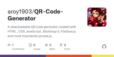 Github Aroy1903qr Code Generator A Downloadable Qr Code Generator