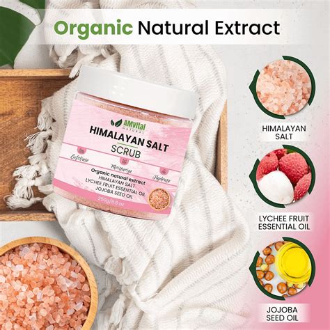 Himalayan Salt Body Scrub Detailed Benefits For Face Body Hands And