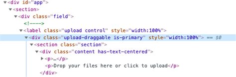 Css How To Make File Upload Buefy Component X Width And Height Stack Overflow