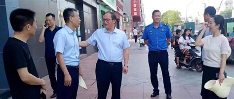 市政协领导分别深入挂点路段督导检查深化全国文明城市建设工作 蓝文 蓝应尚 问题