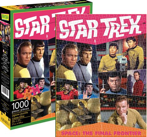 Star Trek Retro Pieces Aquarius Puzzle Warehouse