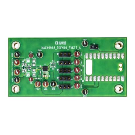 Analog Devices Eval Max49918 User Manual Pdf Download Manualslib
