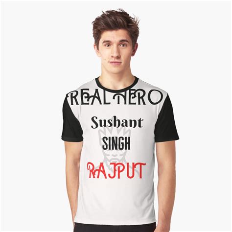 Sushant Singh Rajput T Shirt By Omkar6565 Redbubble