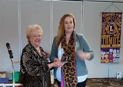 Emma Peacock Named Lions Citizen Of The Year Tumut And Adelong Times