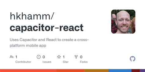 github hkhamm capacitor react uses capacitor and react to create a