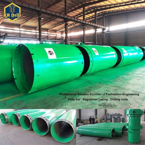 Buy Piling Foundation Engineering Piling Machine Segmental Casing
