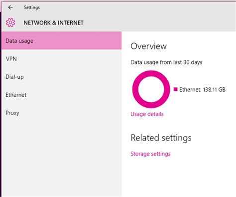 Monitor Your Data Usage In Windows 10 Cnet