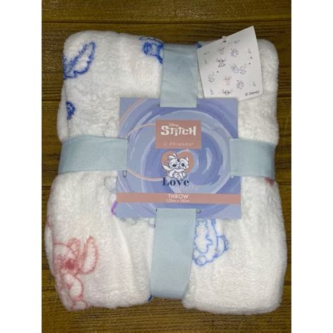 Disney Lilo And Stitch White Throw Or Blanket Furniture And Home Living