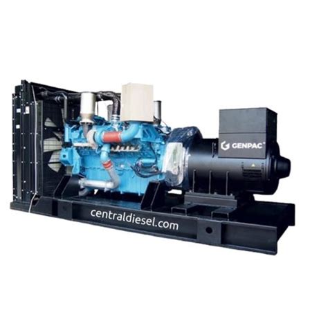 Genset Genpac Open Silent Perkins 1650 Kva Gp1650 Central Diesel