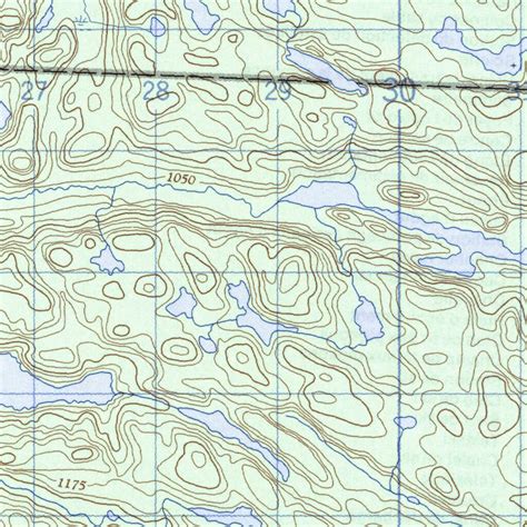 Sisipuk Lake Mb 063n12 Canmatrix Map By Natural Resources Canada