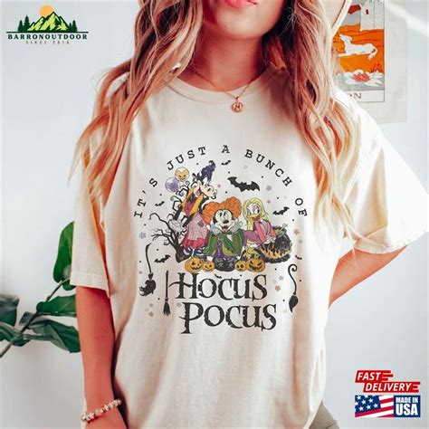Disney Halloween Hocus Pocus Shirt Its Just A Bunch Of Tee Hoodie
