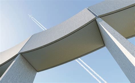 White Arkiteker Designs VÅga Water Tower With Wave Shape For Sweden