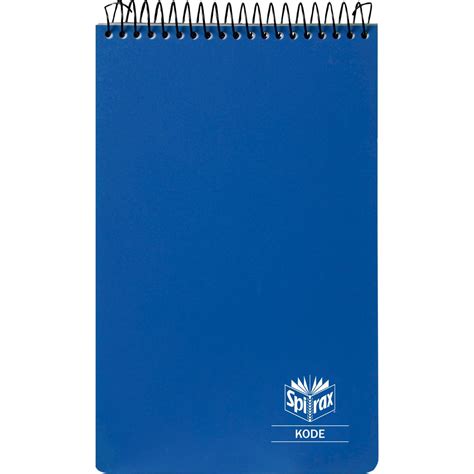 Spirax Reporter Notebook 203x127mm Assorted Colours 200pg Each Woolworths