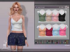 Undershirt Sims 4 Cc