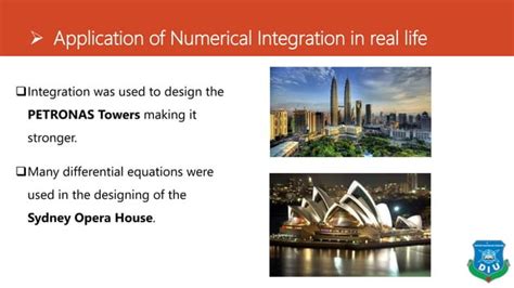 Application Of Numerical Integration And Differentiation In Real Life