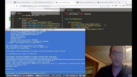 Seleniumbase Test Automation Framework Tutorial 📌 Ulises Ibarguren