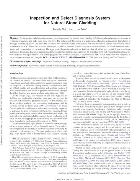 Pdf Inspection And Defect Diagnosis System For Natura