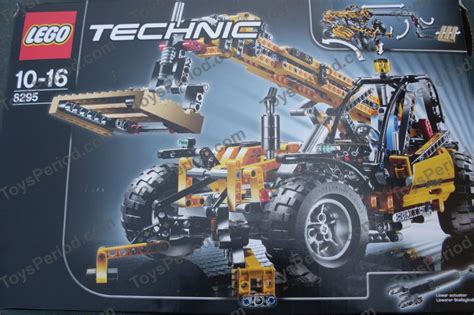 Lego 8295 Telescopic Handler Instructions And Parts List