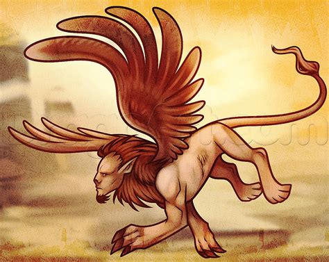 Sphinx Mythical Creature Drawing At PaintingValley Com Explore Collection Of Sphinx Mythical