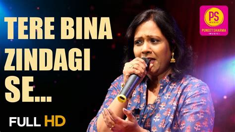 Tere Bina Zindagi Se Shikwa Hd I Alok Katdare I Shailaja S I Balaji