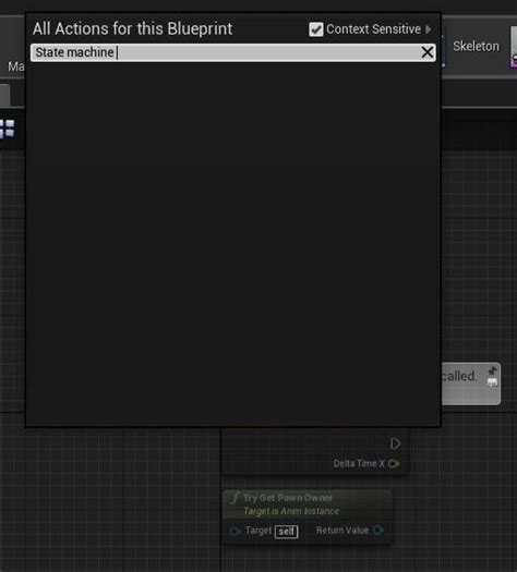 new state machine r unrealengine