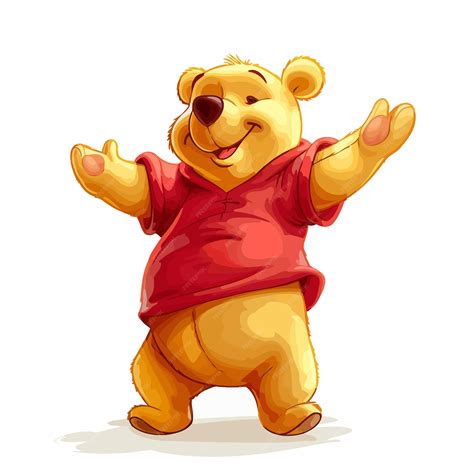 Premium Vector Winniethepoohdisneycharactervector Premium Vector Winniethepoohdisneycharactervector