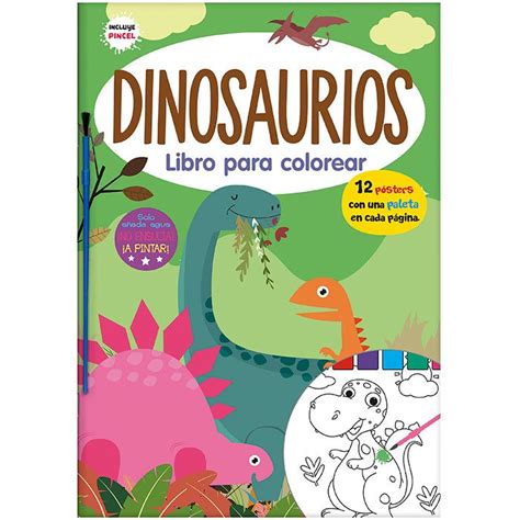 Libro Dinosaurios Libro Para Colorear Liverpool