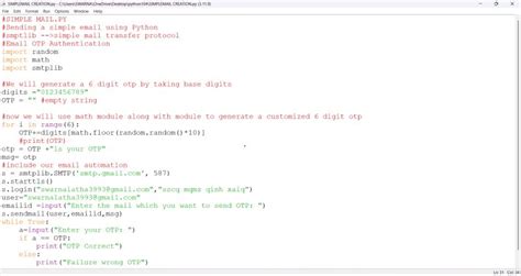 swarna latha koneru on linkedin day concept sending smptlib email