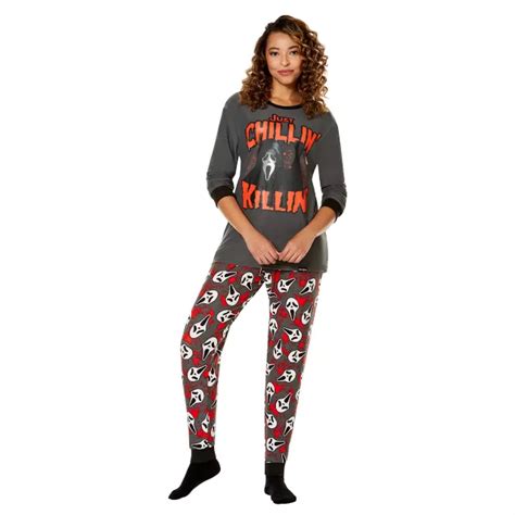 Adult Ghost Face Pajama Set