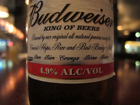 Budweiser Beer Diary