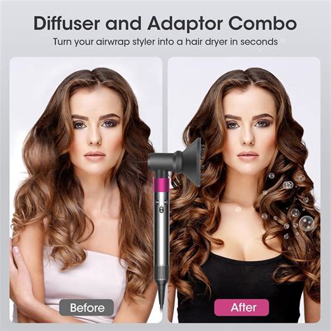 Dyson Airwrap Styler Adapter Convert Attachments For Hair Dryer Use