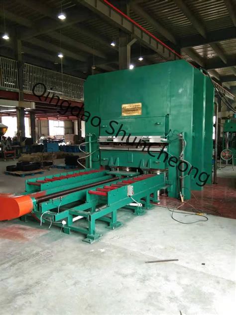 Two Way Sliding Rubber Mold Curing Pressvulcanizing Press