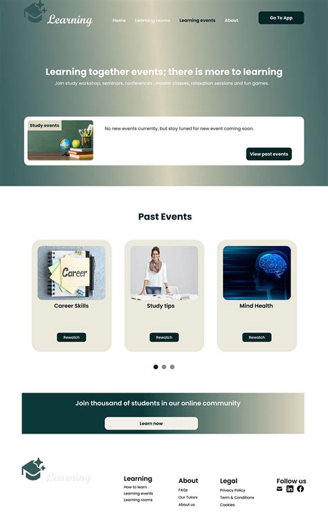 Learning Ed Tech Website Behance