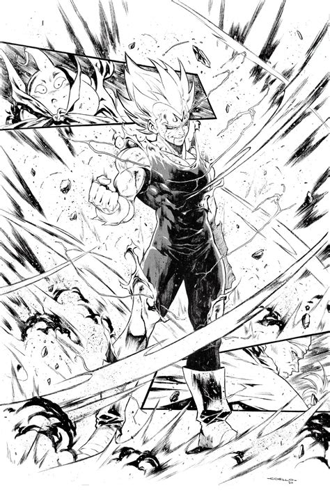 Majin Vegeta By Iban Coello Scrolller