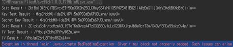 How To Handle Badpaddingexception During Aes256 Encryption In C And
