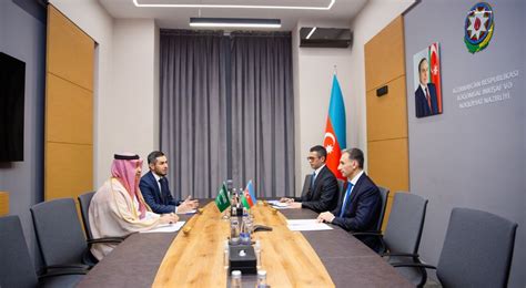 Azerbaijan Saudi Arabia Discuss Cooperation In Innovation Reportaz