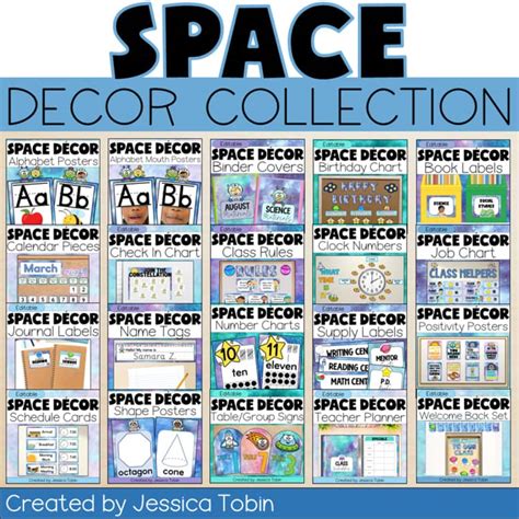 Space Theme Classroom Decor Outer Space Classroom Decor Bundle Space